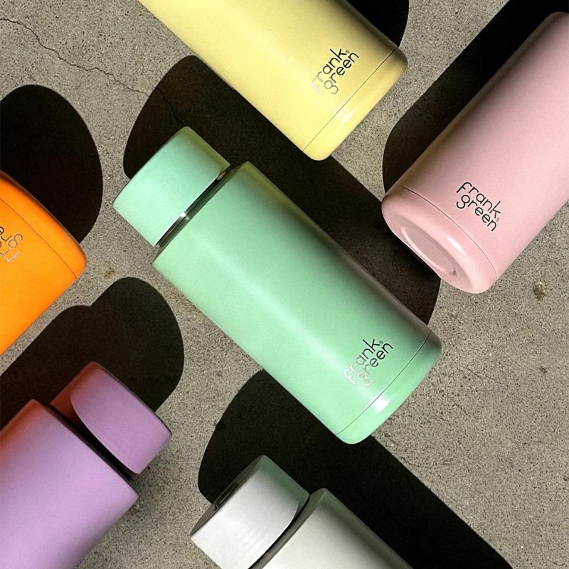 Frank Green Ceramic Reusable Bottle With Straw 20oz 595ml My