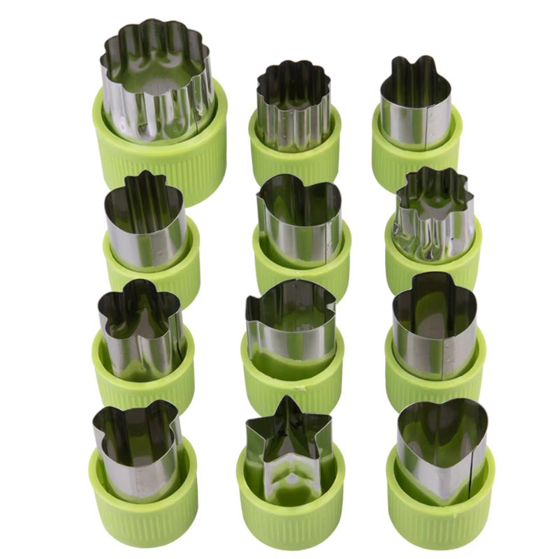 Appetito Fruit & Vegetable Cutters Set 12 Asst. Shapes – My Green Stuff