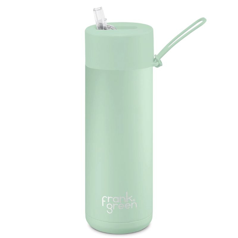 Frank Green Ceramic Reusable Bottle With Straw 20oz 595ml My