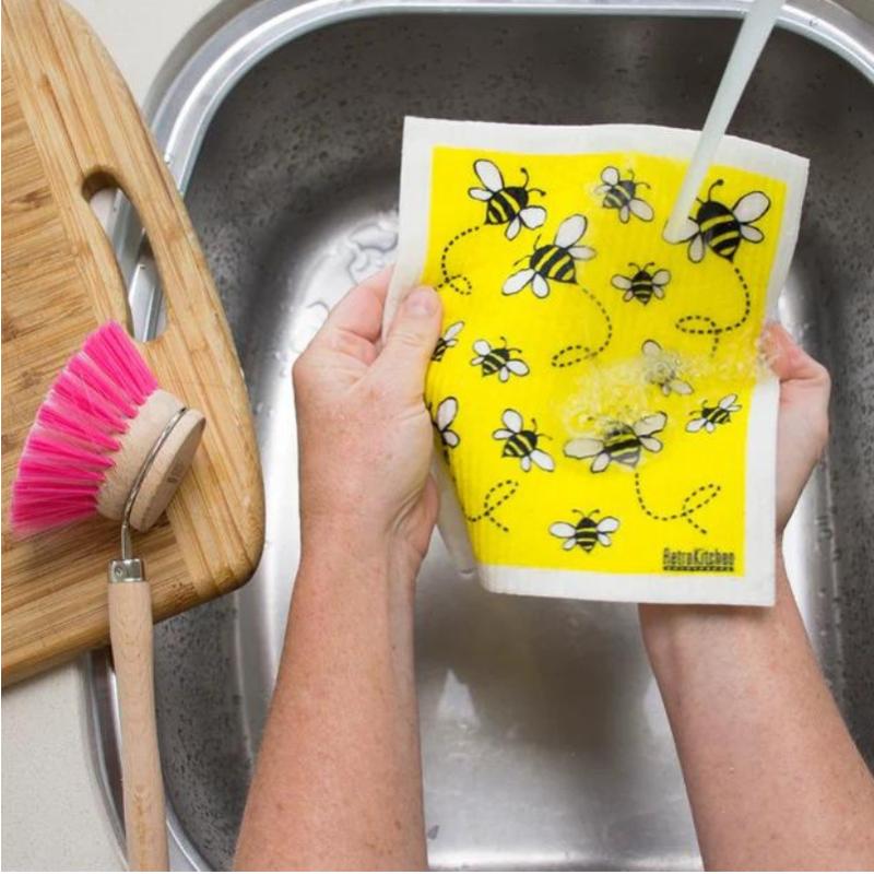 RetroKitchen kitchen sponge cloths 100% compostable – My Green Stuff